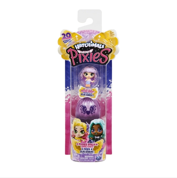 Hatchimals | Toys | 3 Packs Of Hatchimals Pixies 2 Mini Pixies 2pk ...